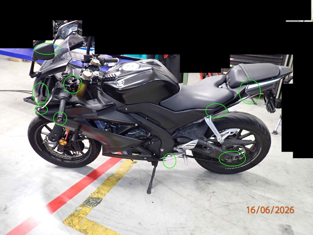 2021 YAMAHA YZF-125 A ( R125 ) - Szwajcarska Dolina